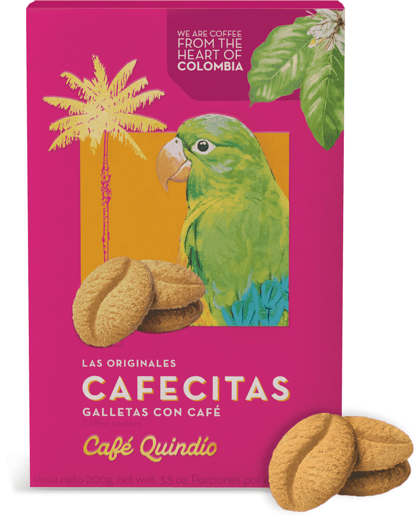 Cafe Quindio Coffee Cookies Cafecitas (7 oz / 200g) - Walmart.com