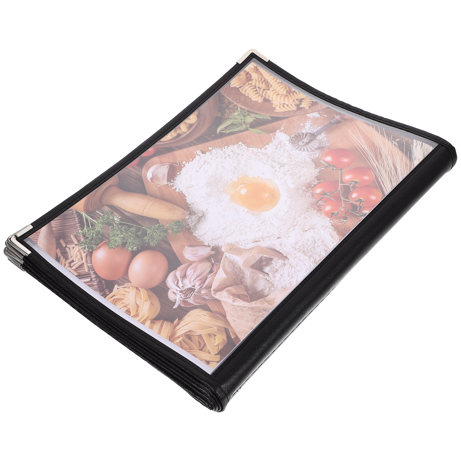 Cafe Restaurant Book Black Cashier Holder Price List Table Menu ...