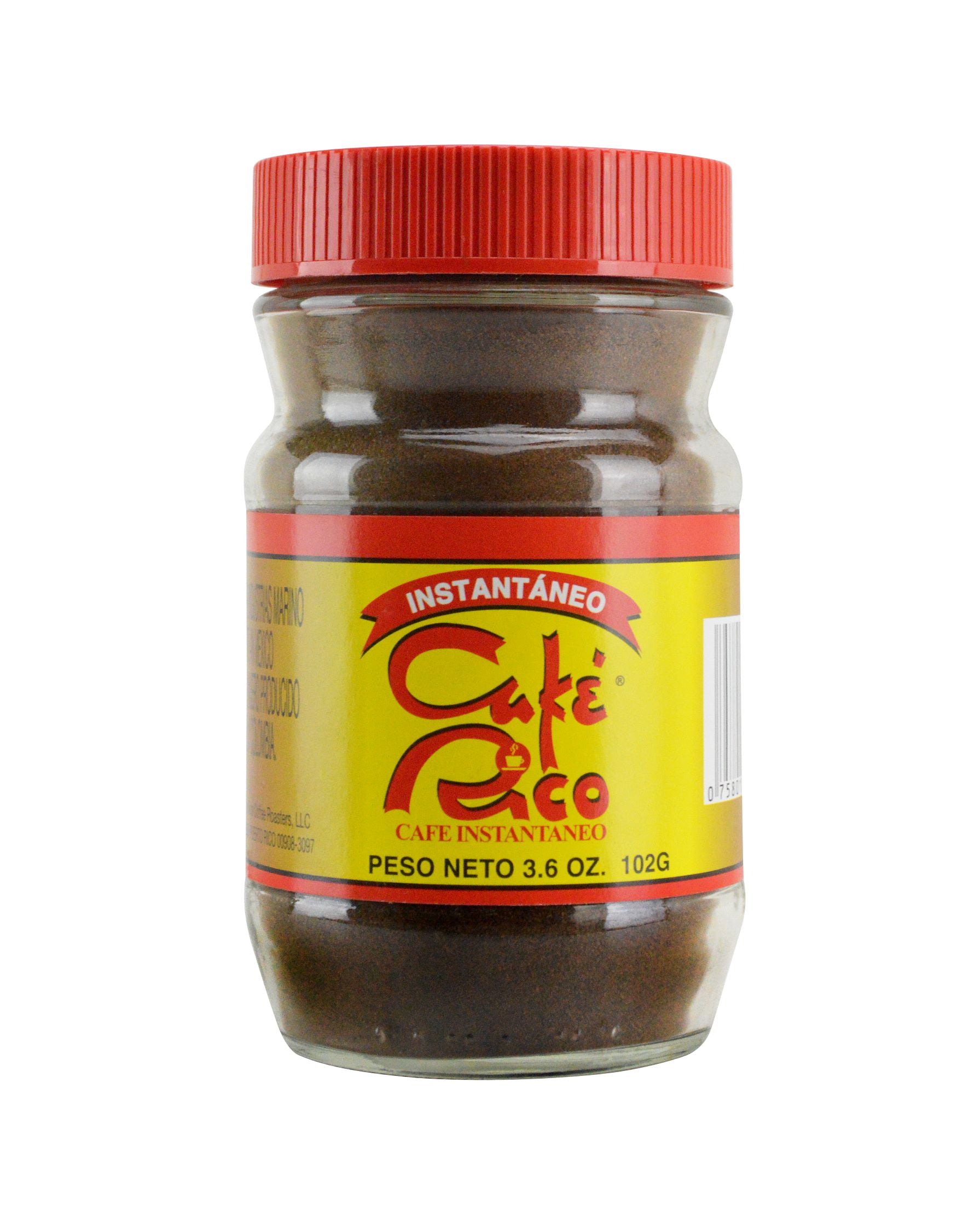Café Rico Instant Coffee, Regular, Medium-Dark Roast, Bold and Aromatic ...