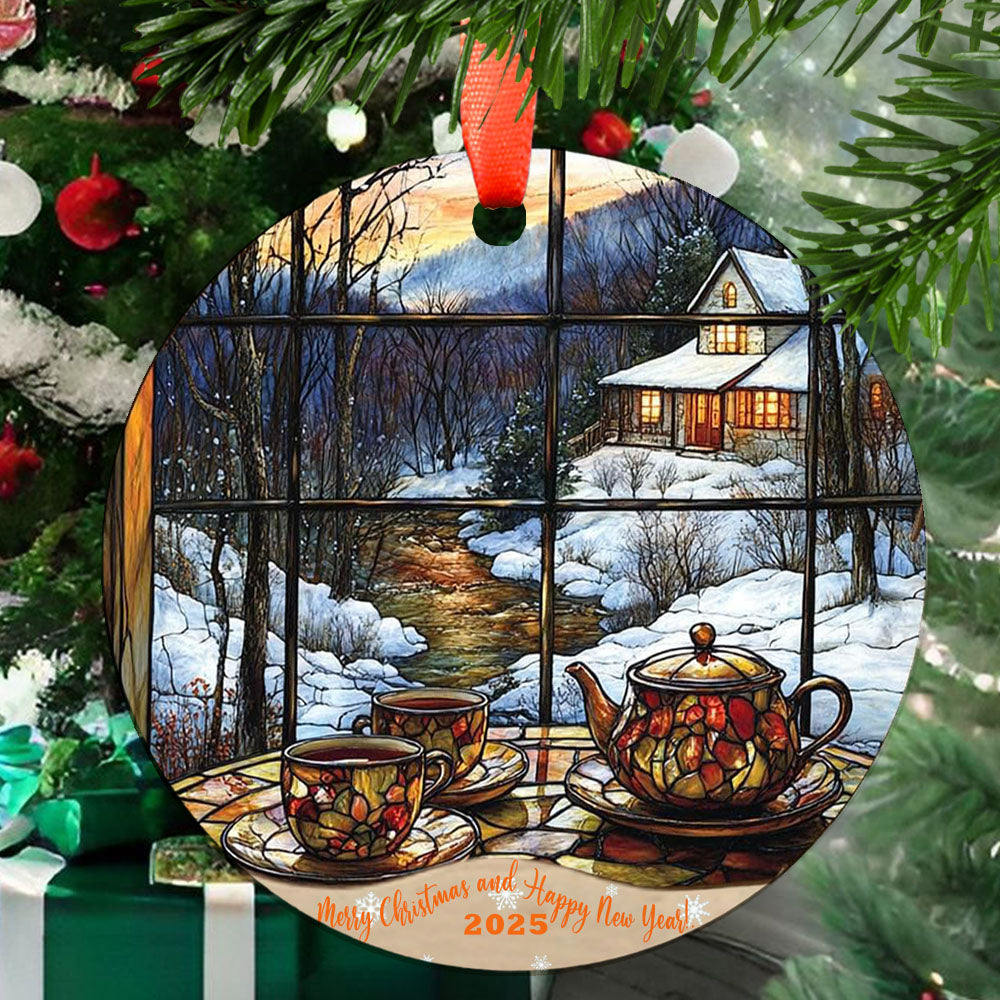 Cafe Scenery 14 Christmas Ornament, Christmas Decoration Gift, Special ...