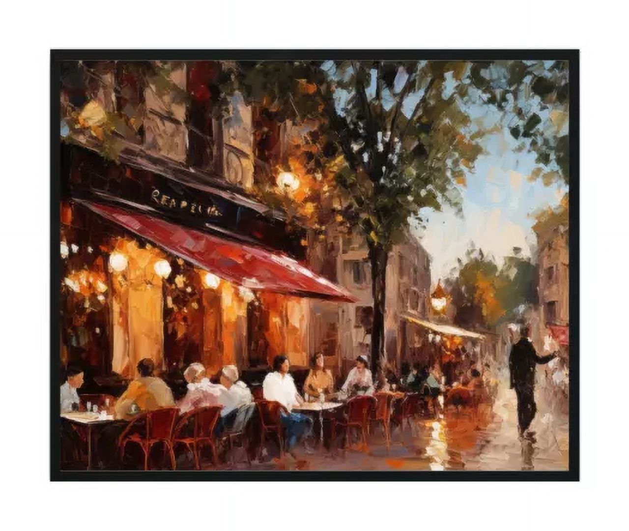 Cafe Still Life Colorful Abstract Photo Art Print Poster Wall Art ...