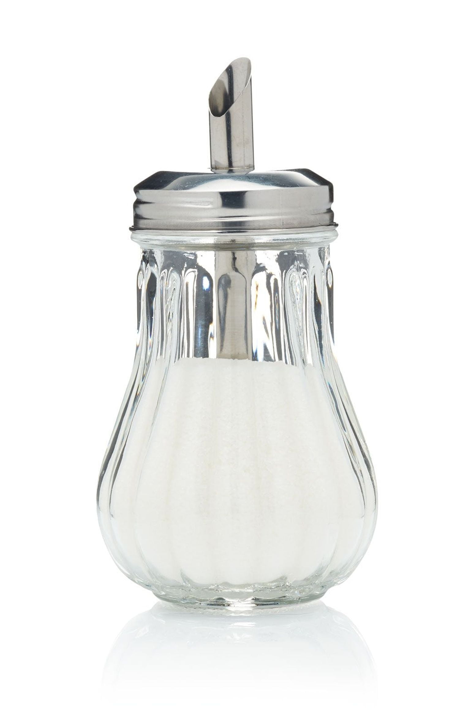 Cafe Sugar Dispenser, Retro Style, Glass, 7 x 7 x 13.5cm - Walmart.com