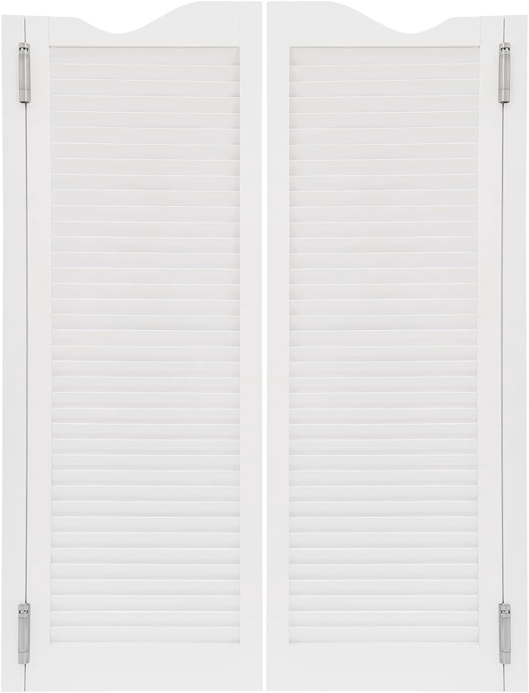 Cafe Swinging Doors Wood Saloon Doors, 36" x 48" Modern Swinging 2-Half ...