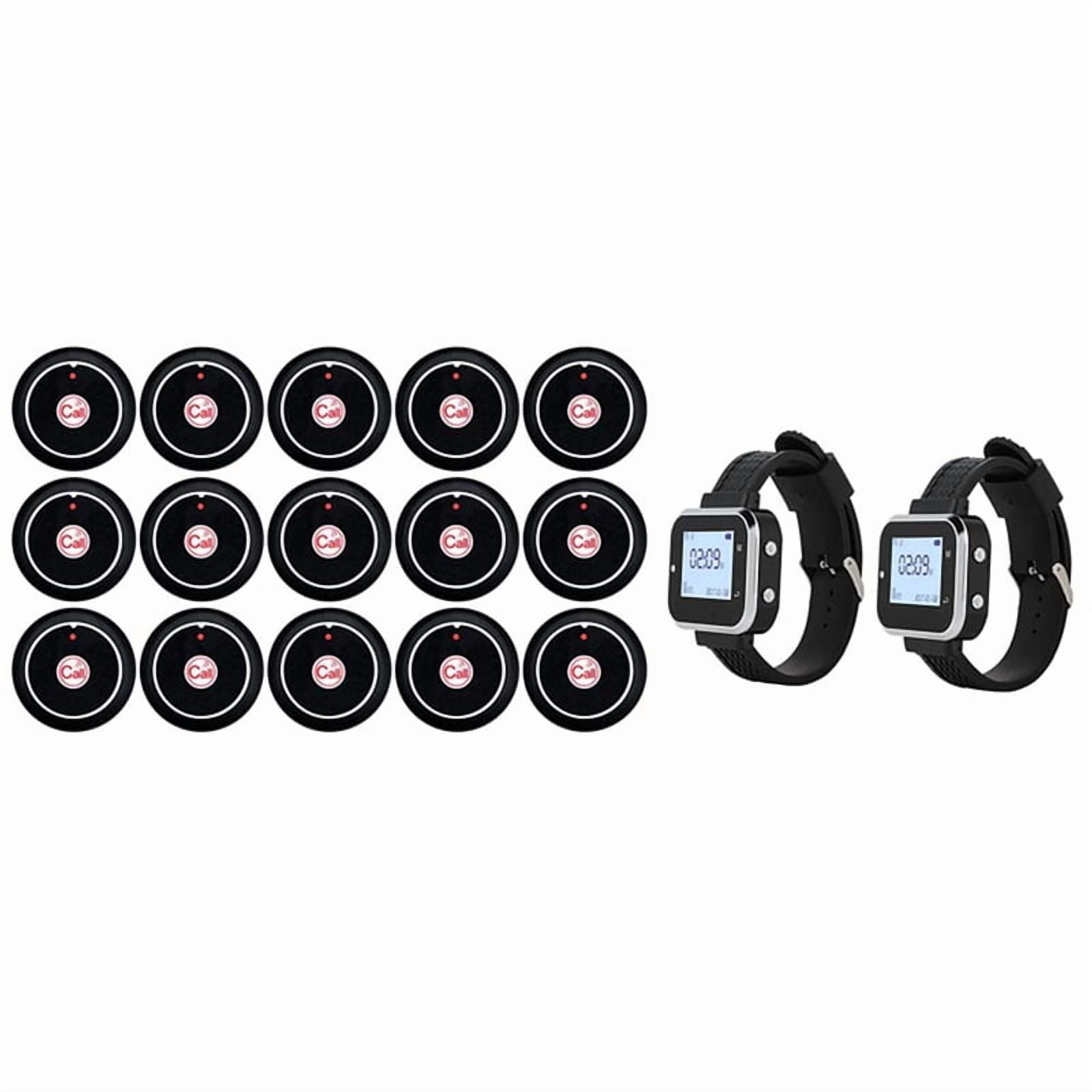 Cafe Waiter Service Buzzer 2 Watch Waiter Pager 15 Restaurant Table ...