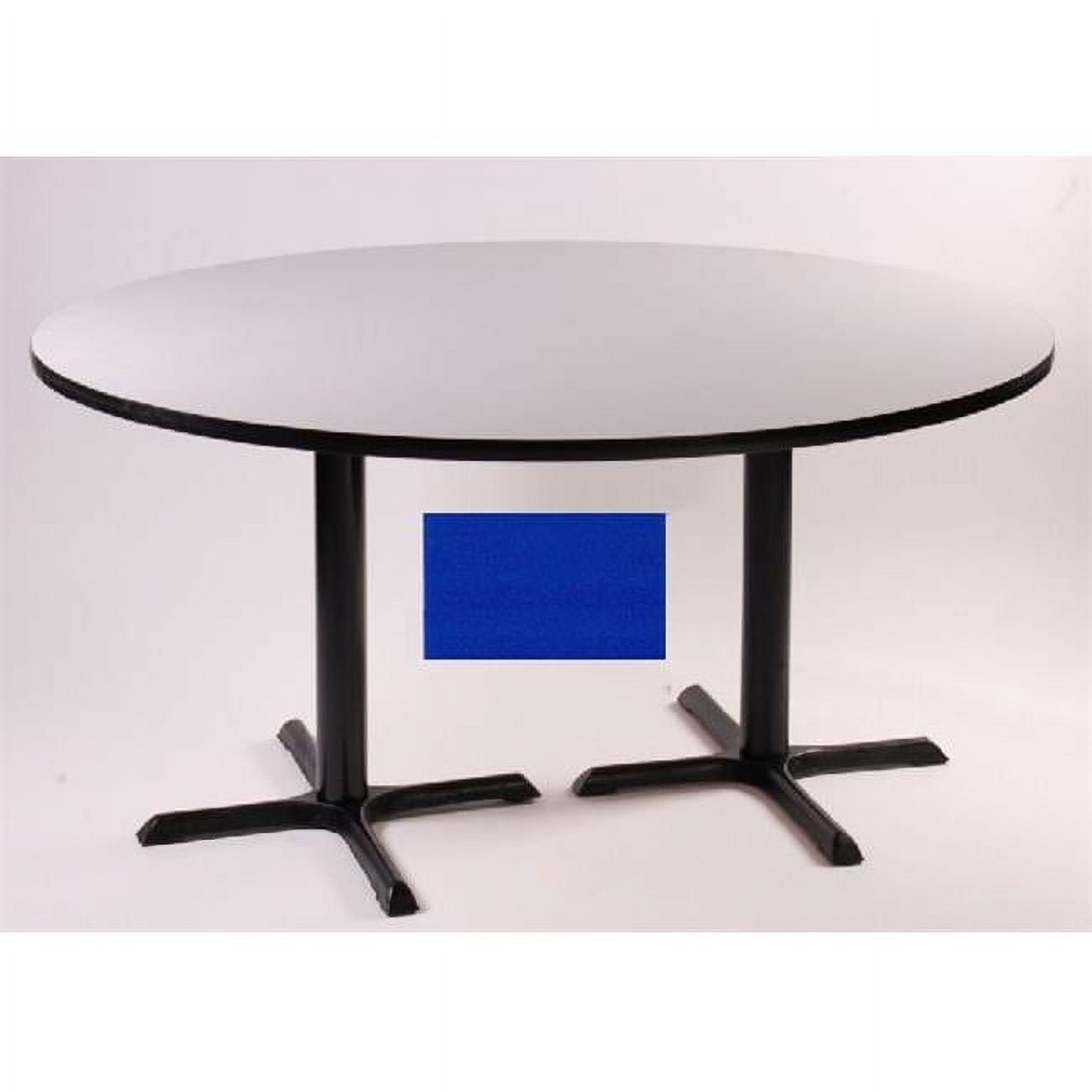 Cafe and Breakroom Tables - Blue - Round Table - Walmart.com
