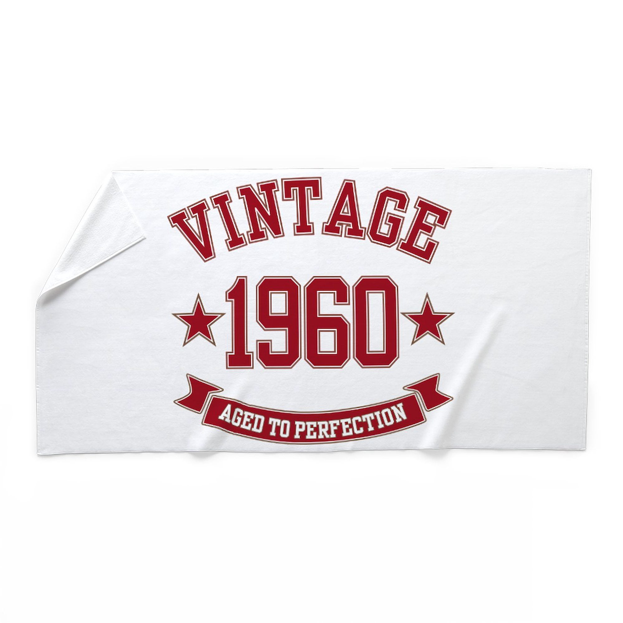 CafePress - 1960 Vintage Aged To Perfection - Large Beach Towel, Soft ...