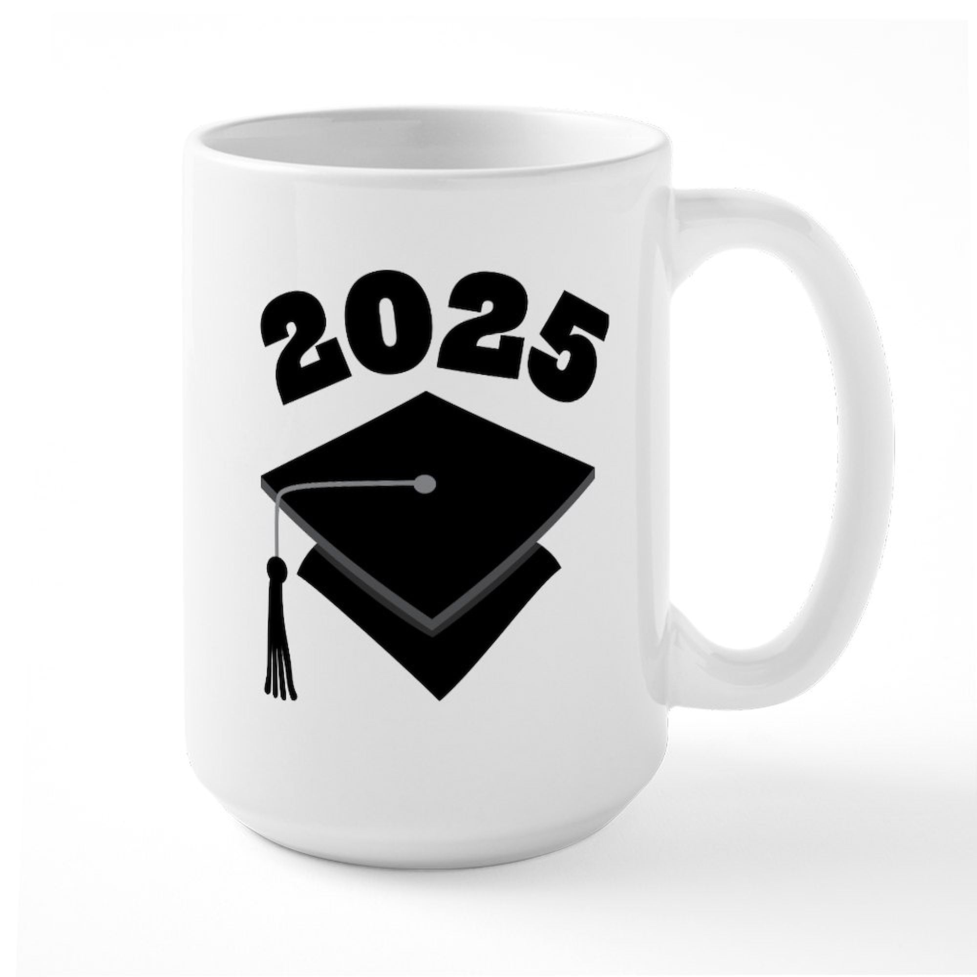 CafePress - 2025 School Class Graduation Mugs - 15 oz Ceramic Large ...