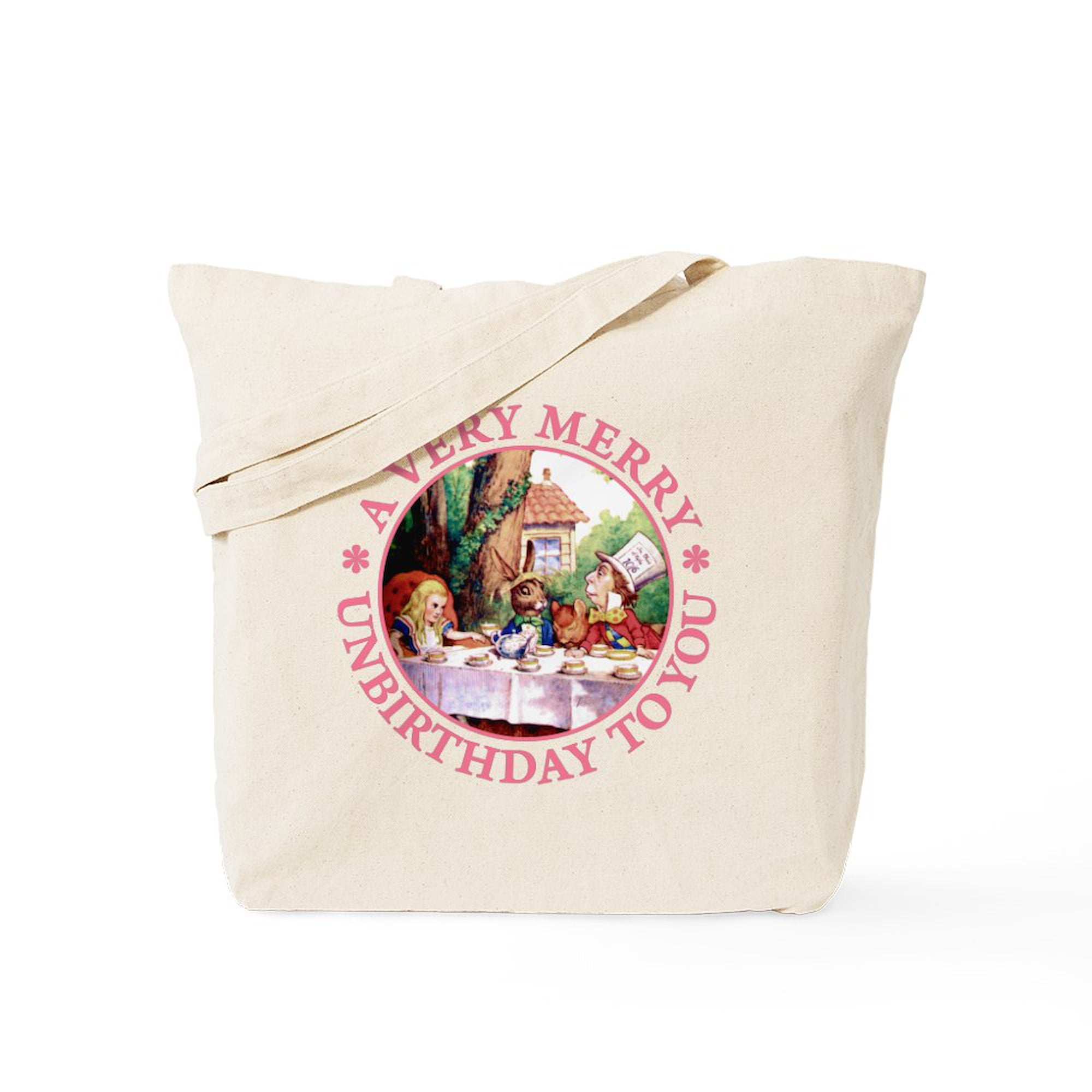 CafePress - A Very Merry Unbirthday To You Tote Bag - Unisex Canvas ...