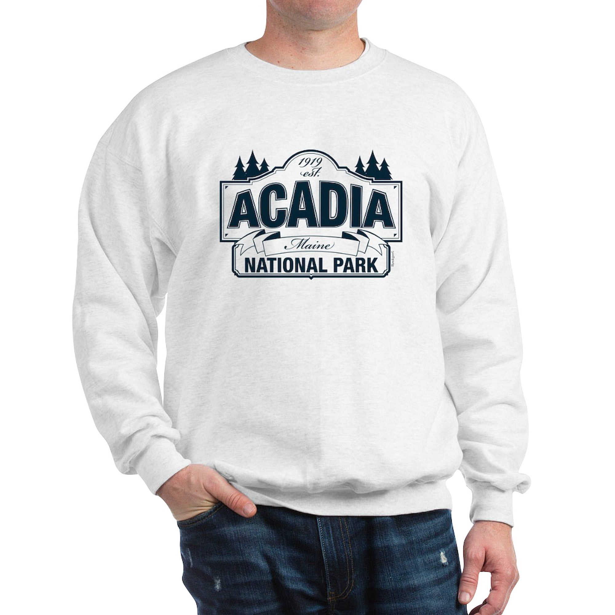 CafePress - Acadia National Park Sweatshirt - Crew Neck Sweatshirt ...