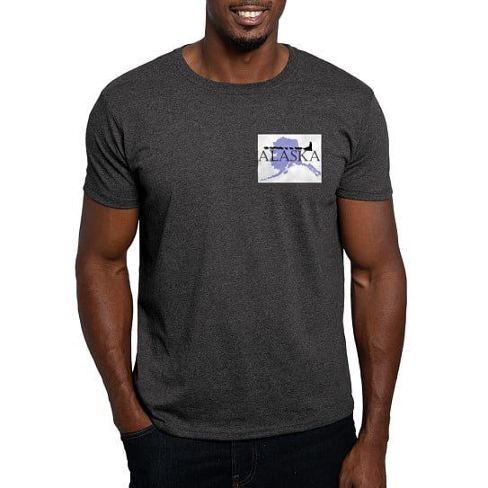 CafePress - Alaska Gifts Ash Grey T Shirt - Men's Classic Cotton T ...