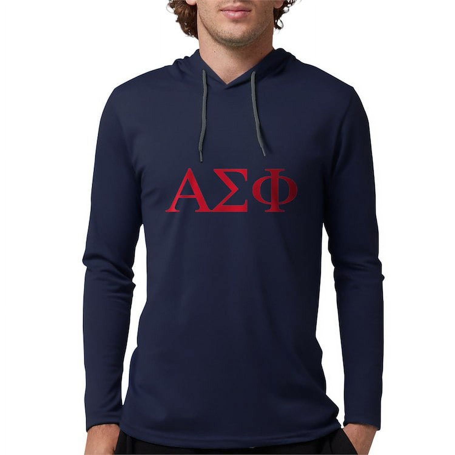 CafePress - Alpha Sigma Phi Greek Letters Cardinal Long Sleeve T Shirt ...