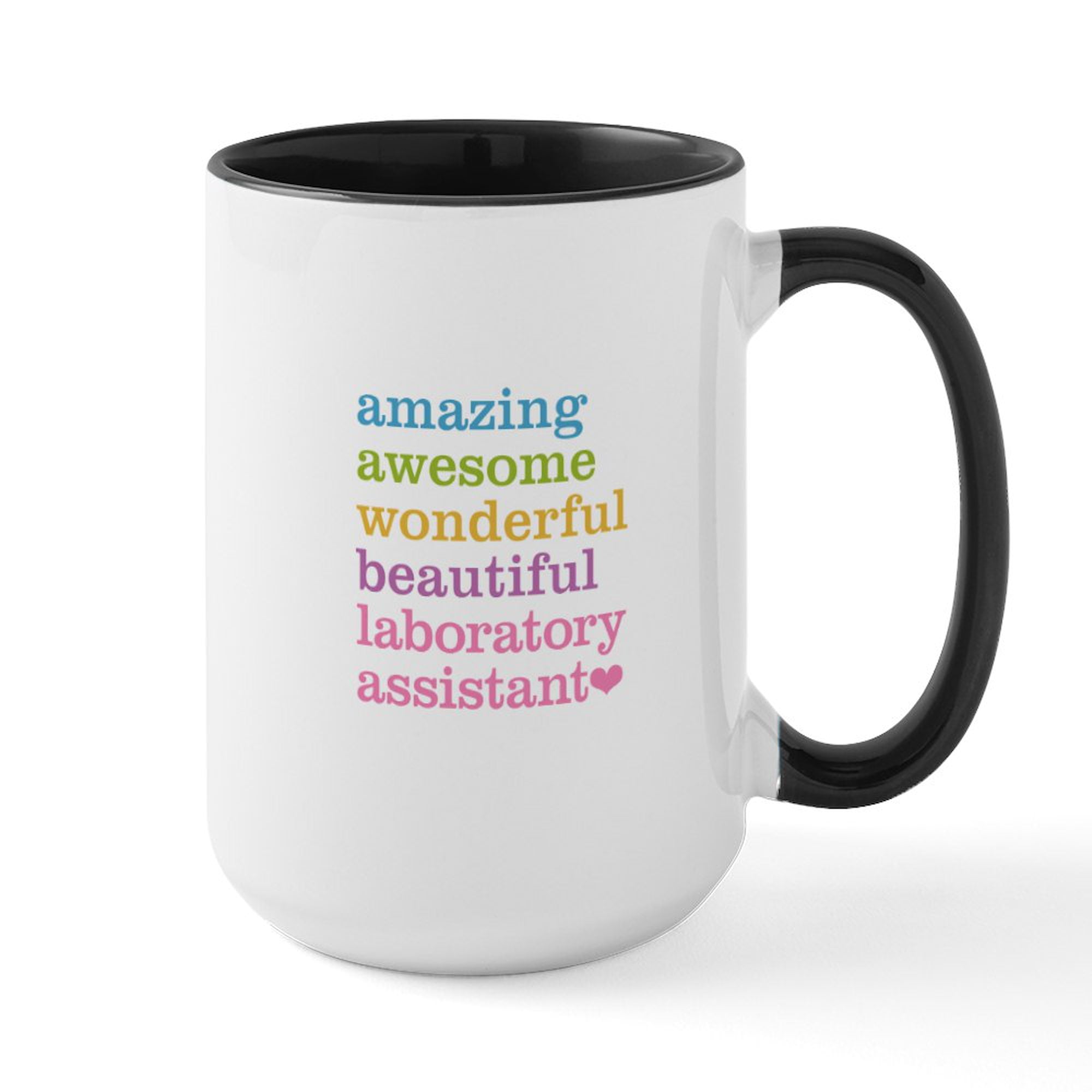 CafePress - Amazing Laboratory Assistant Mugs - 15 oz Ceramic Large ...