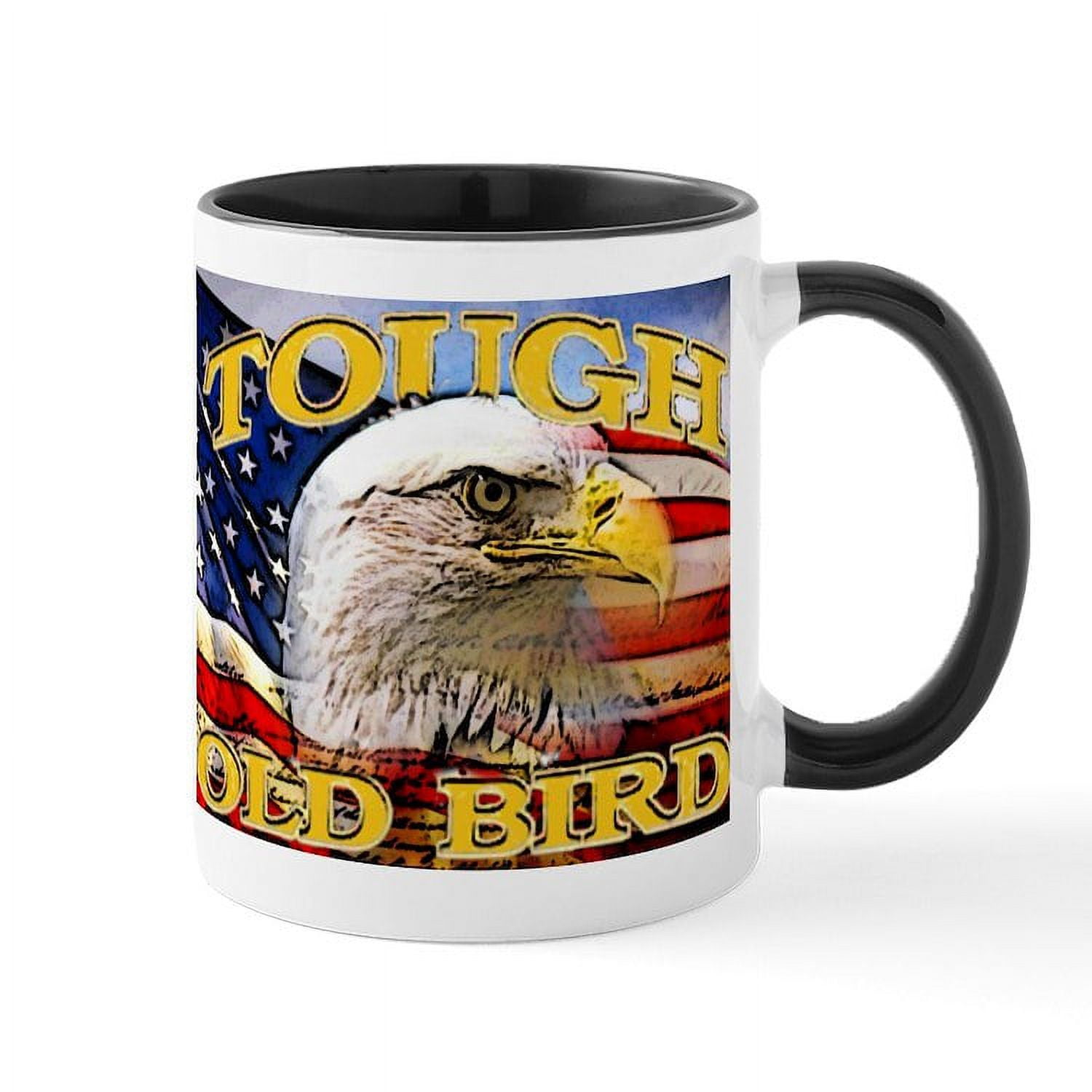 CafePress - American Eagle Mug - 11 oz Ceramic Mug - Novelty Coffee Tea ...