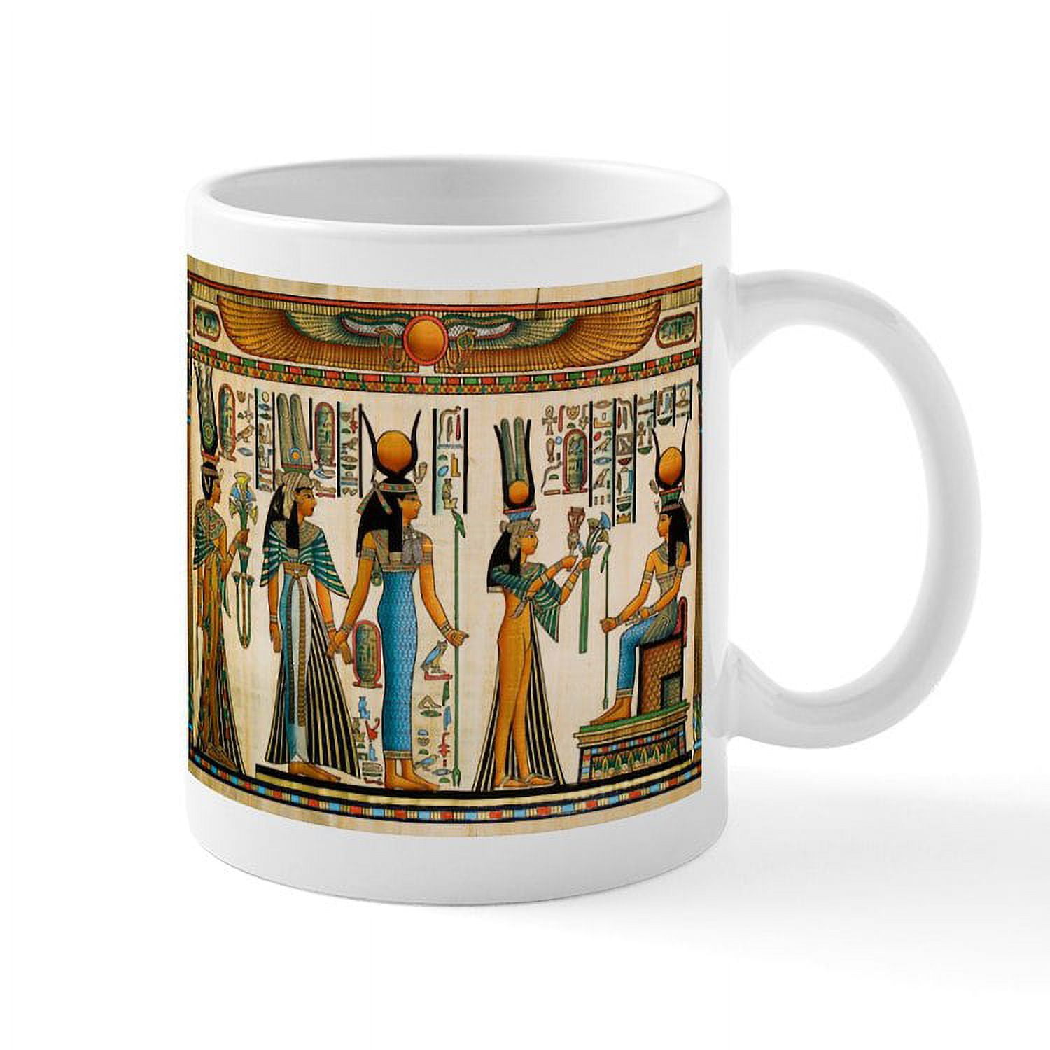 CafePress - Ancient Egyptian Wall Tapestry Mug - 11 oz Ceramic Mug ...