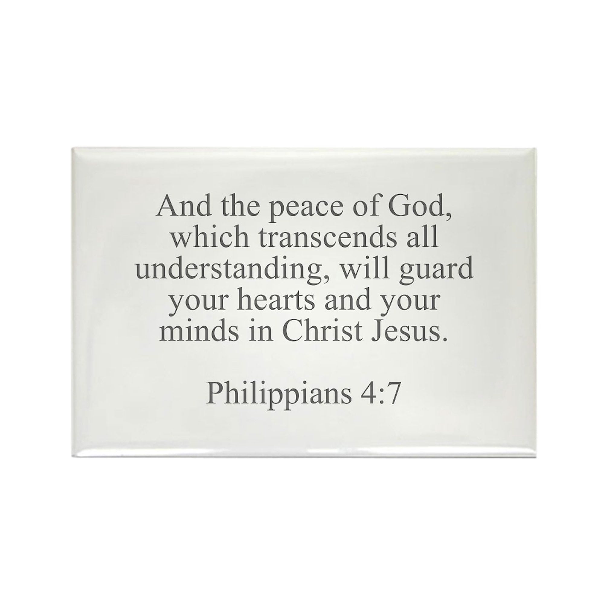 CafePress - And The Peace Of God Which Transcends All Understa ...