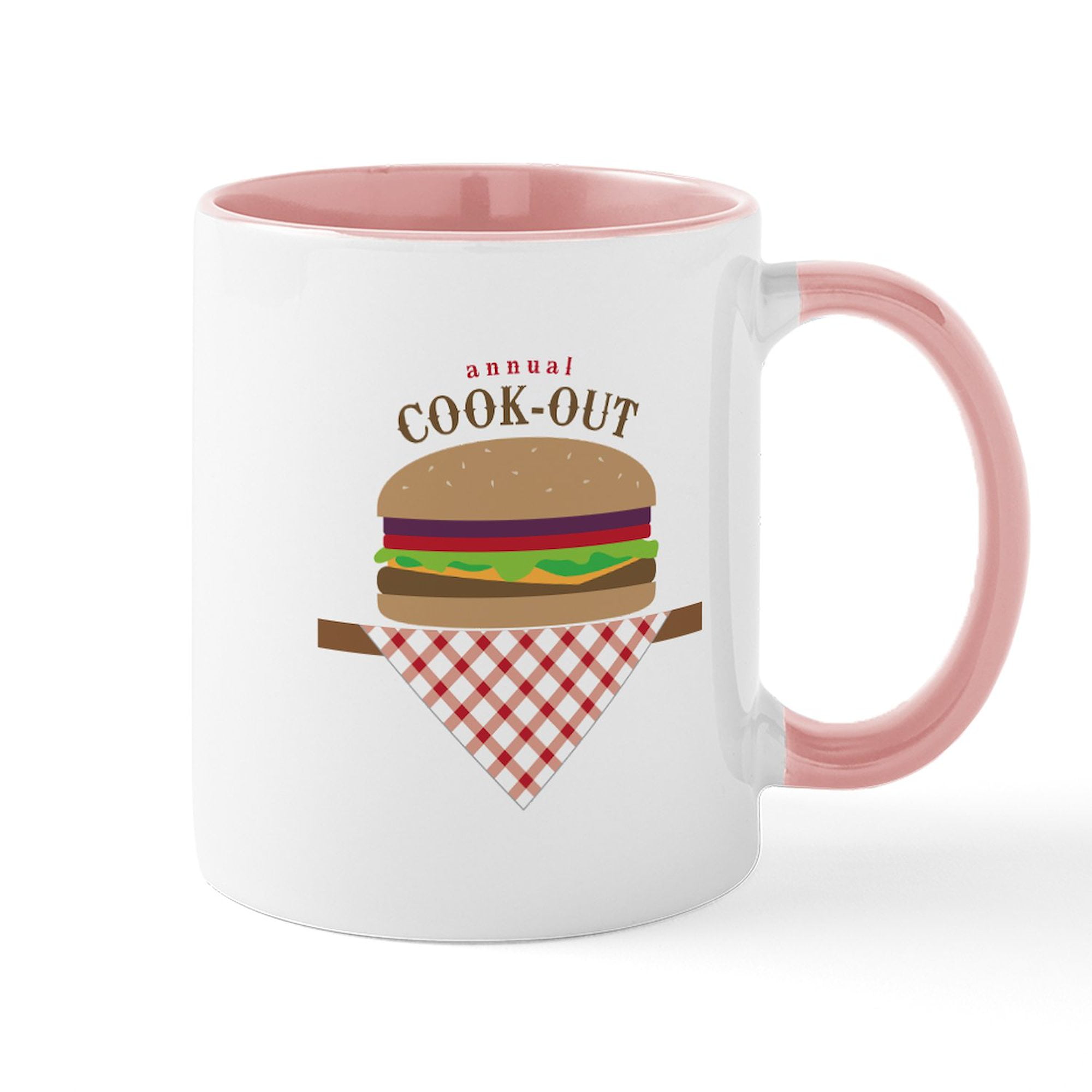 CafePress - Annual Cook Out Mugs - 11 oz Ceramic Mug - Novelty Coffee ...