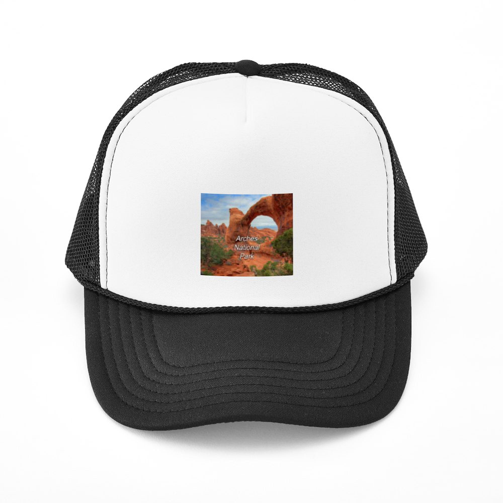 CafePress - Arches National Park - Adjustable Unisex Printed Trucker ...