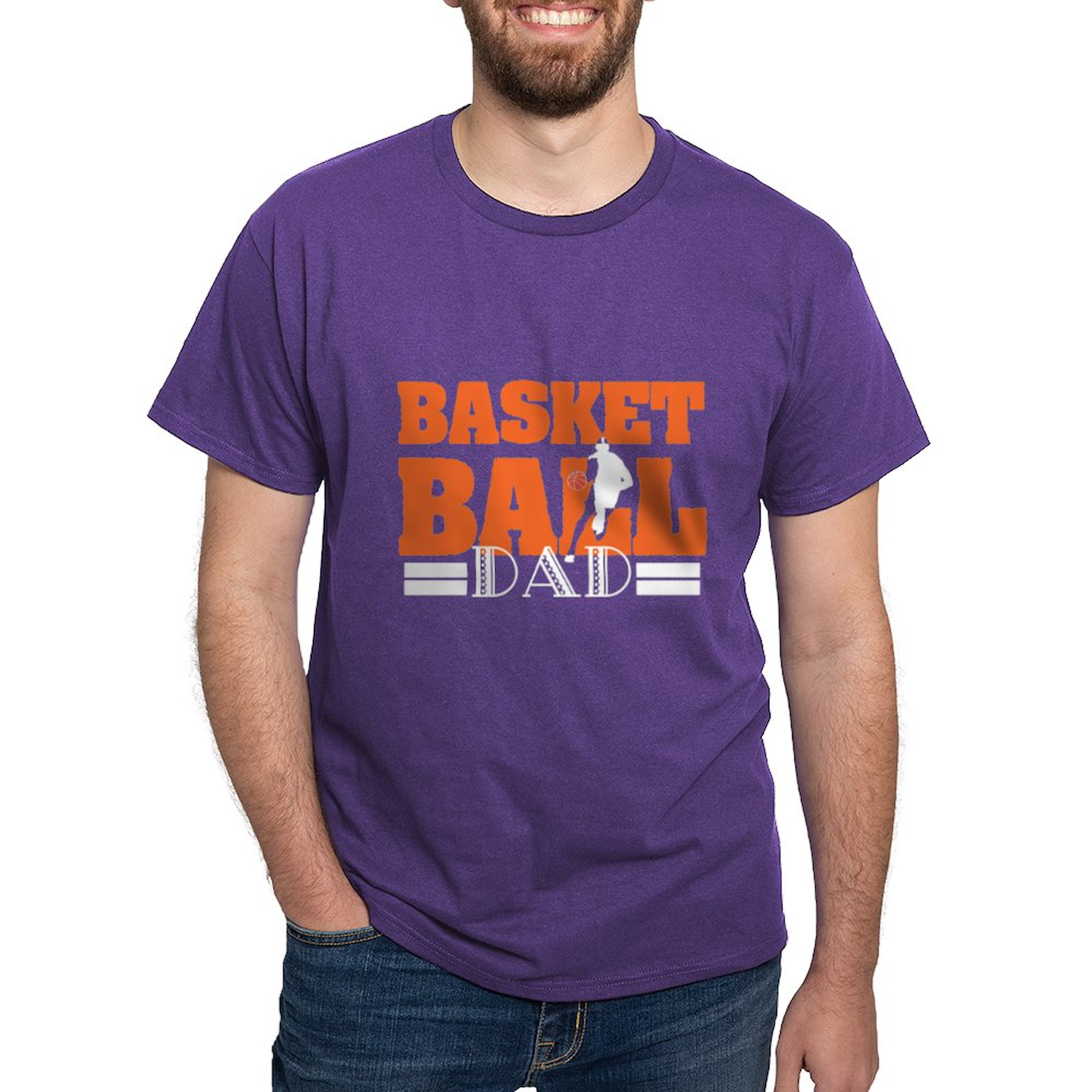 CafePress - Are You A Proud Dad Who Loves To Play Bask T Shirt - Men's Classic Graphic Cotton T ...