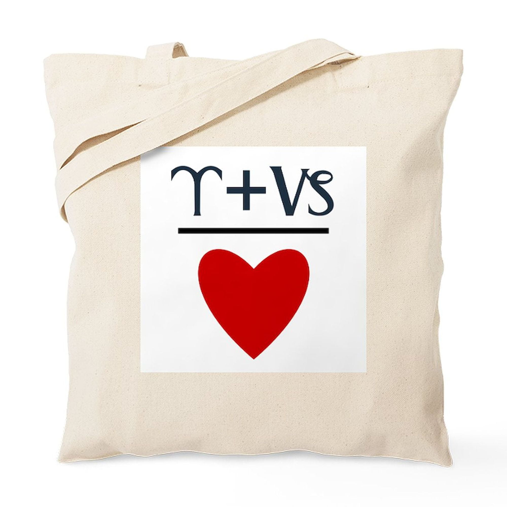 CafePress - Aries + Capricorn = Love Tote Bag - Unisex Canvas Tote Bag ...