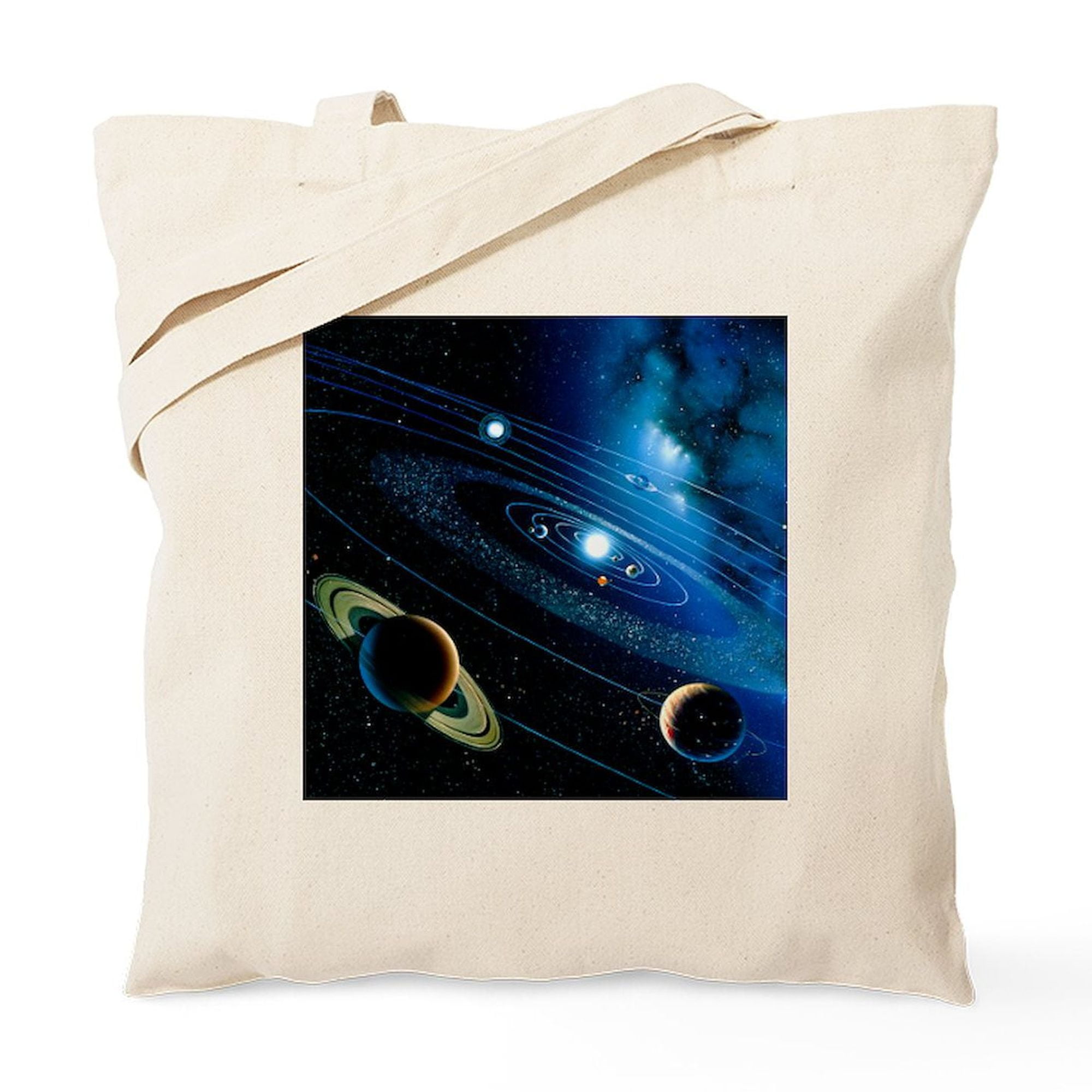 CafePress - Artwork Of The Solar System Tote Bag - Unisex Canvas Tote ...