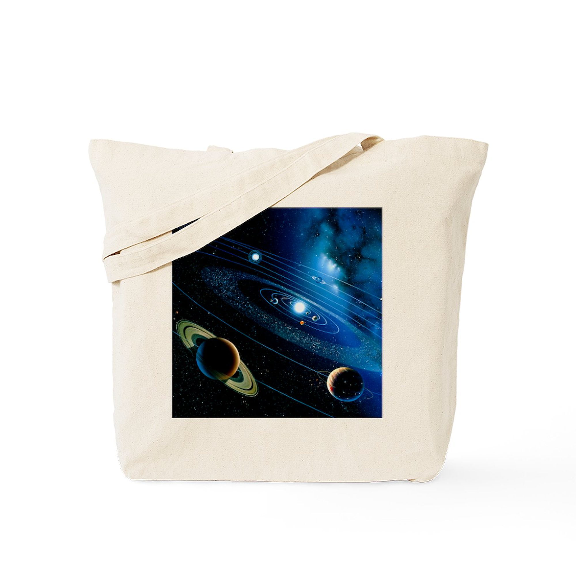 CafePress - Artwork Of The Solar System Tote Bag - Unisex Canvas Tote ...