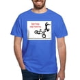 CafePress - Ash Grey T Shirt With Mountain Bike Logo - Men's Classic ...
