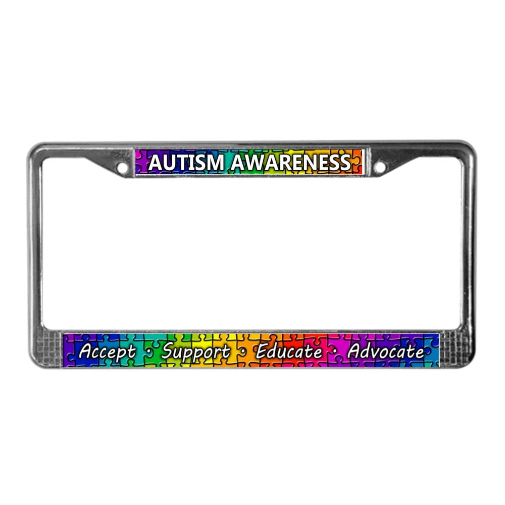 Autism License Plate Frame