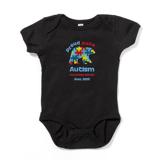 CafePress - Autism Awareness Month Is April - Cute Infant Baby Bodysuit ...