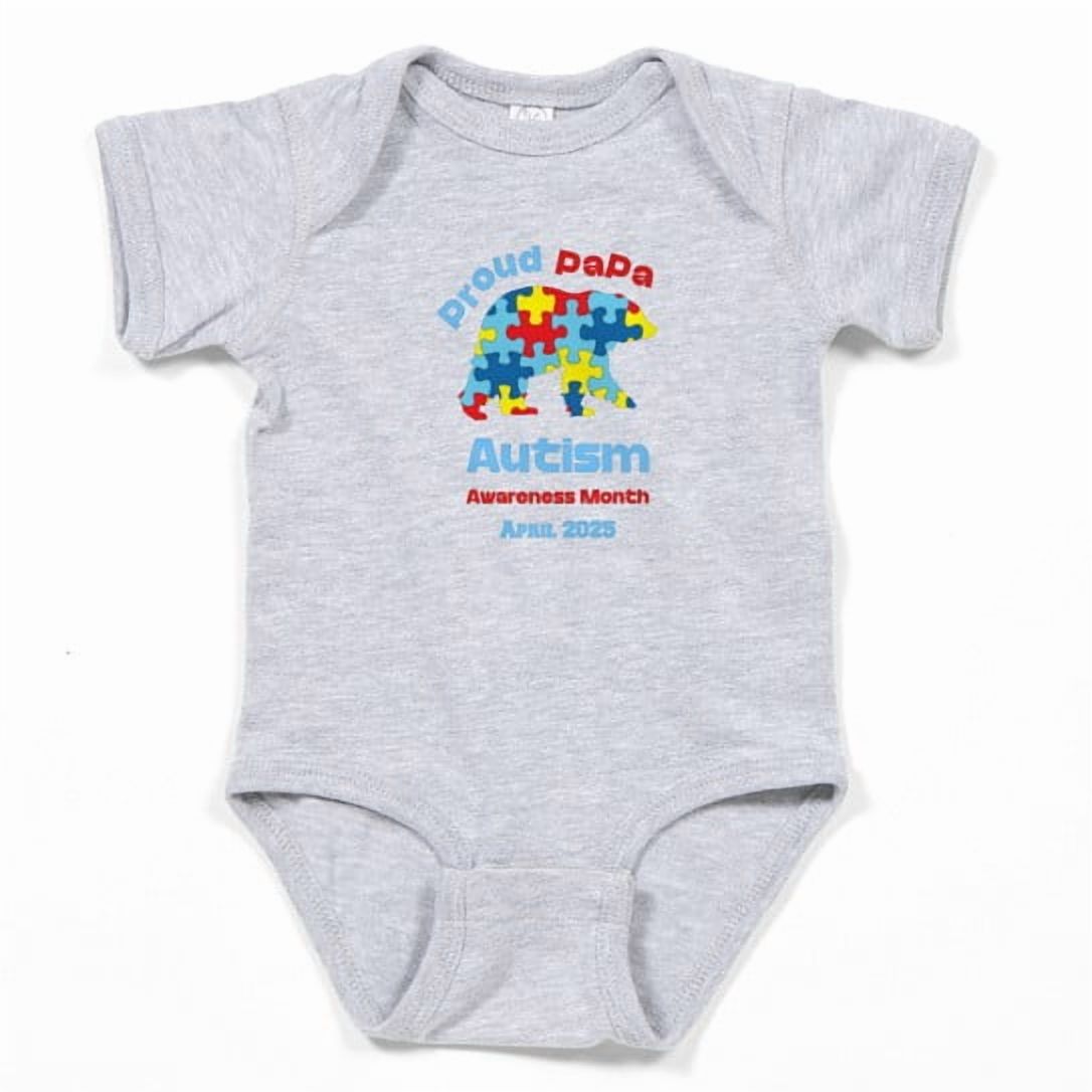 CafePress - Autism Awareness Month Is April - Cute Infant Baby Bodysuit ...