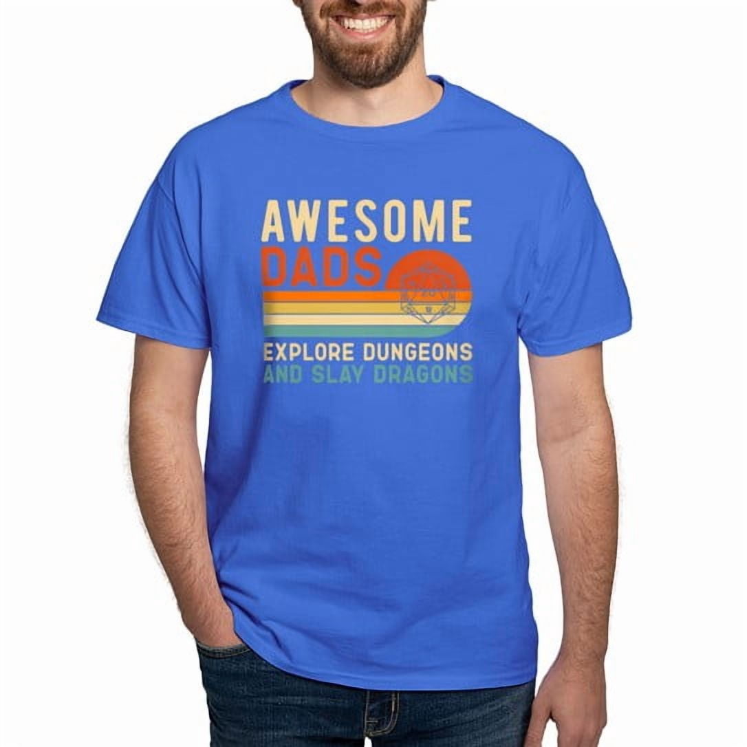 CafePress - Awesome Dads Explore Dungeons And Slay Dragons Dnd Men's ...