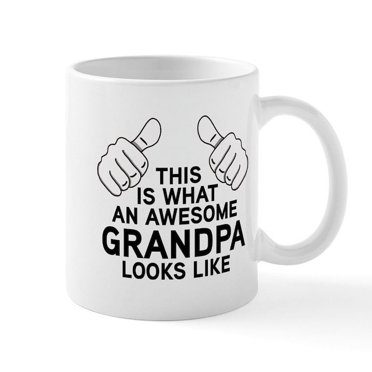 CafePress - BEST DADS GET PROMOTED TO GRANDPA Mugs - 11 oz Ceramic Mug ...