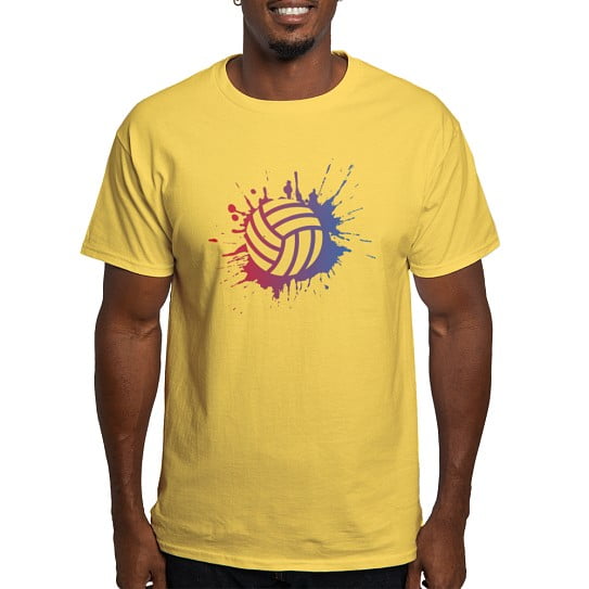 CafePress - Awesome Volleyball Design With A SPLASH Men's Value T Shirt ...