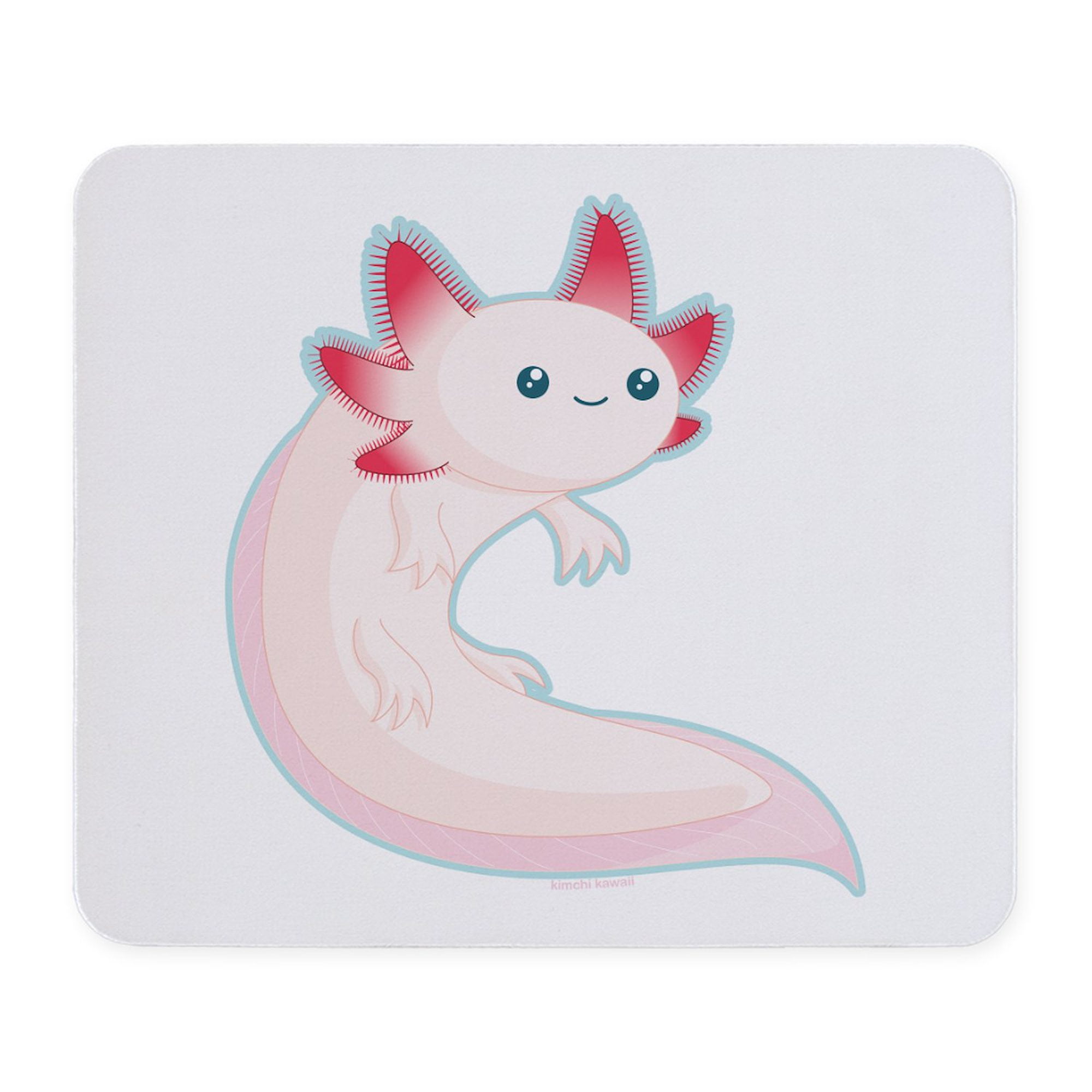 CafePress - Axolotl Mousepad - Non-slip Rubber Mousepad, Gaming Mouse ...