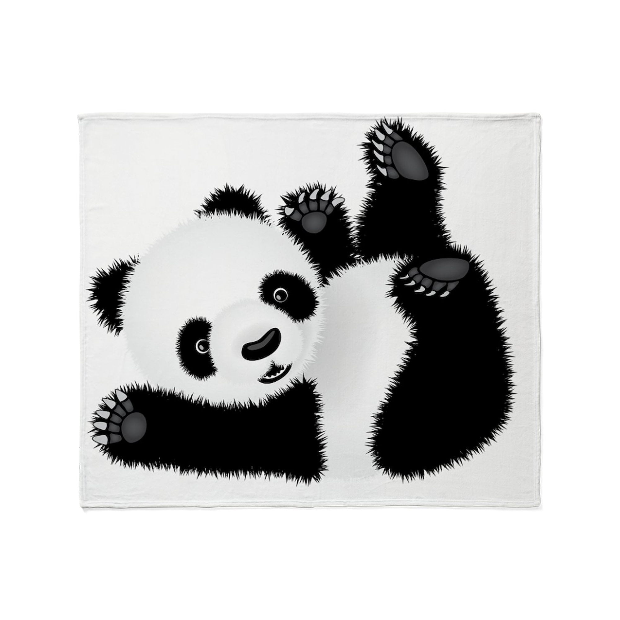 CafePress - Baby Panda Throw Blanket - Soft Fleece Throw Blanket, 50 ...