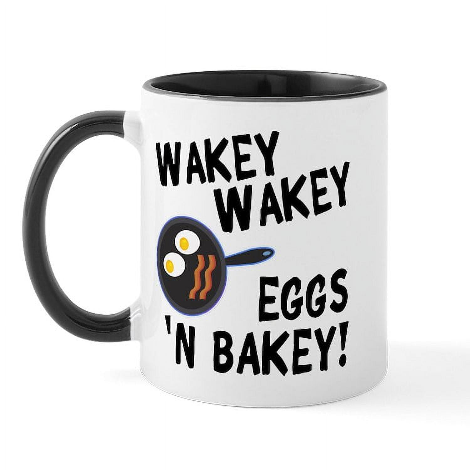 CafePress - Bacon And Eggs Mug - 11 oz Ceramic Mug - Novelty Coffee Tea ...