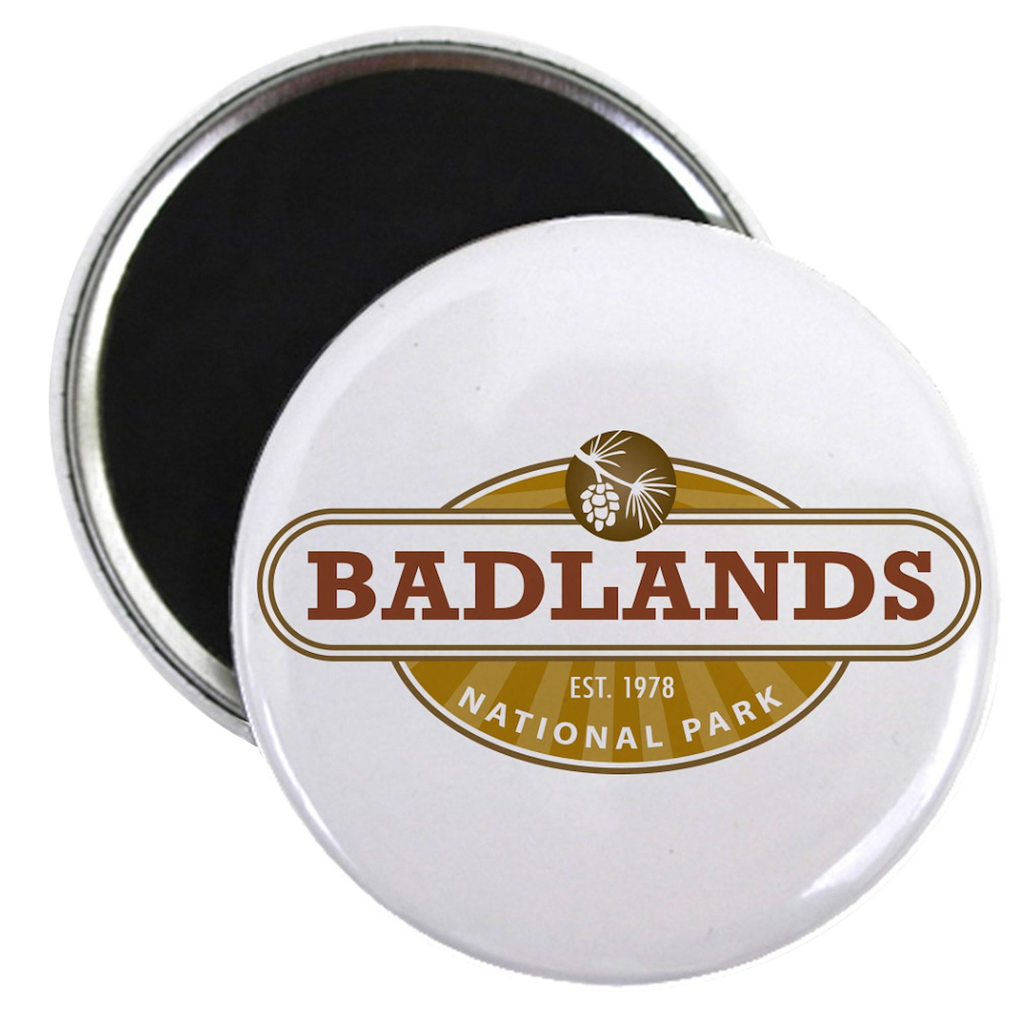 CafePress - Badlands National Park Magnets - 2.25" Round Magnet ...