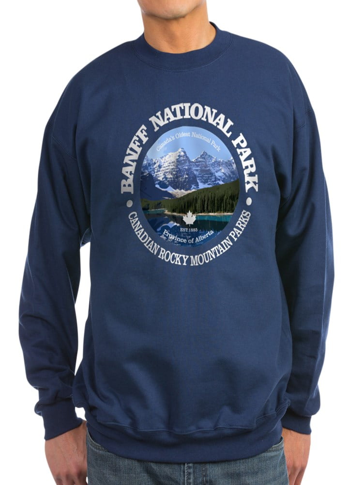 CafePress - Banff National Park Sweatshirt - Classic Crew Neck ...