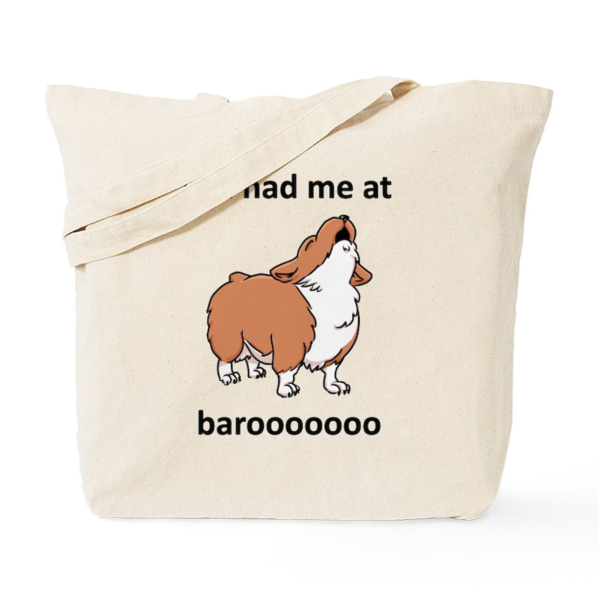 CafePress - Baroo Tote Bag - Unisex Canvas Tote Bag, Beige, 1-Piece ...