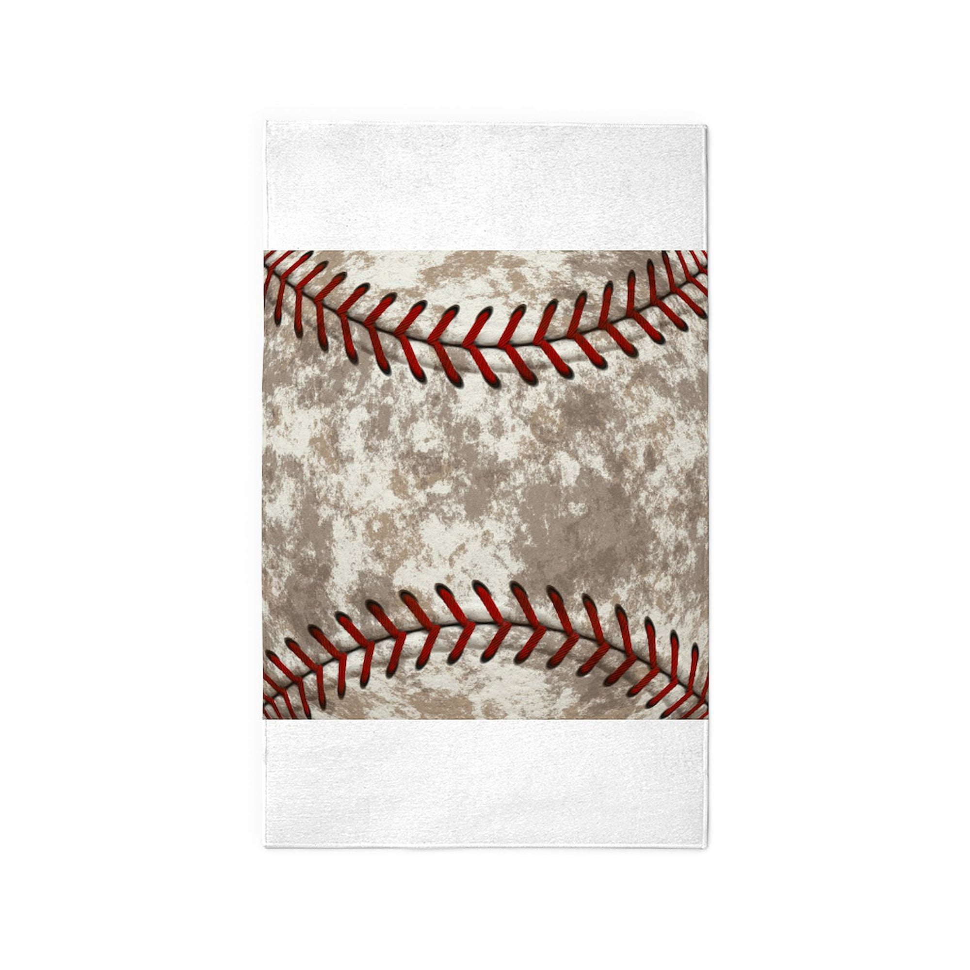 CafePress - Baseball Vintage Distressed Area Rug - 3'x5' Decorative ...