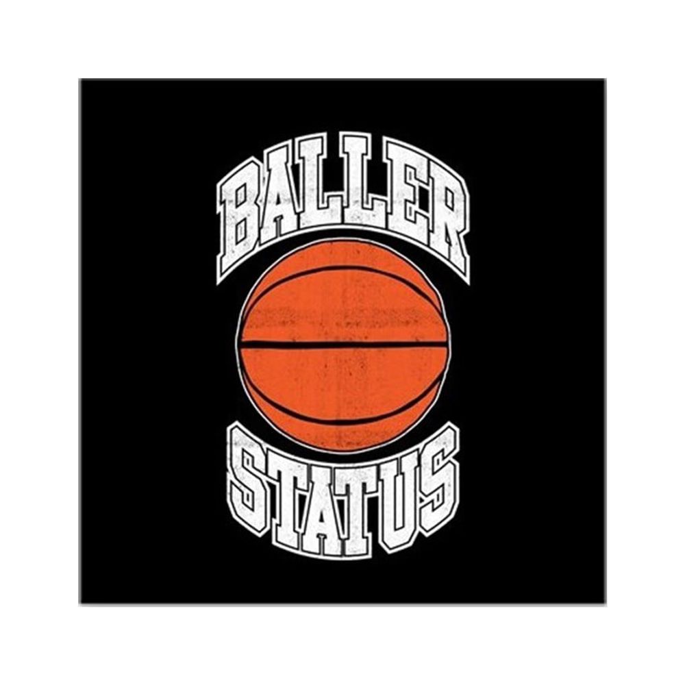 CafePress - Basketball Baller Status Square Sticker 3 X 3 - Square ...