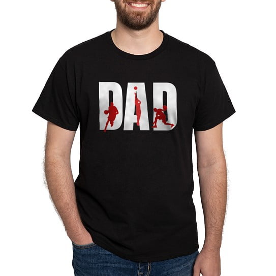 CafePress - Basketball Dad Happy Father's Day Men's Value T Shirt - Men ...