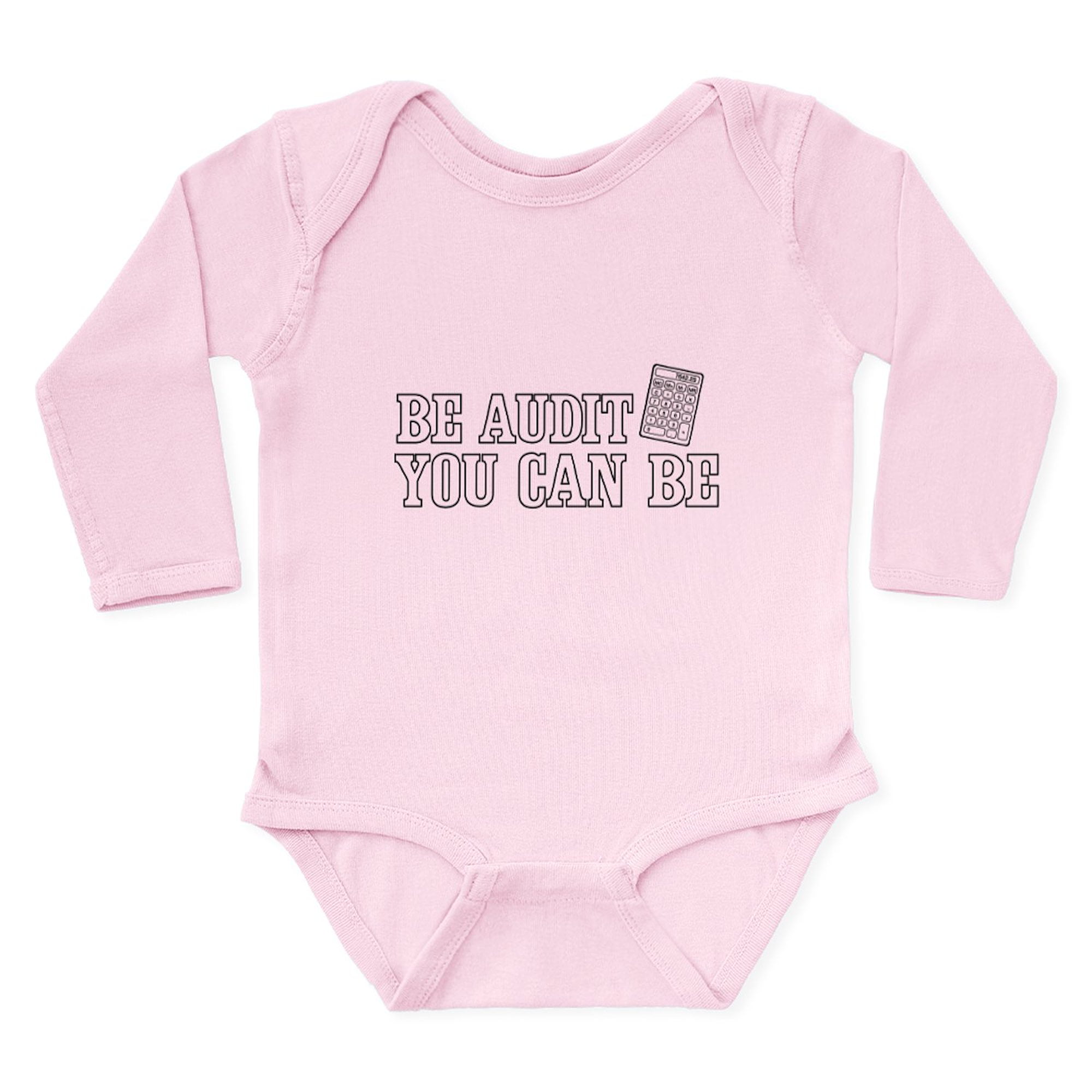 CafePress - Be Audit You Can Be Body Suit - Long Sleeve Cotton Baby ...