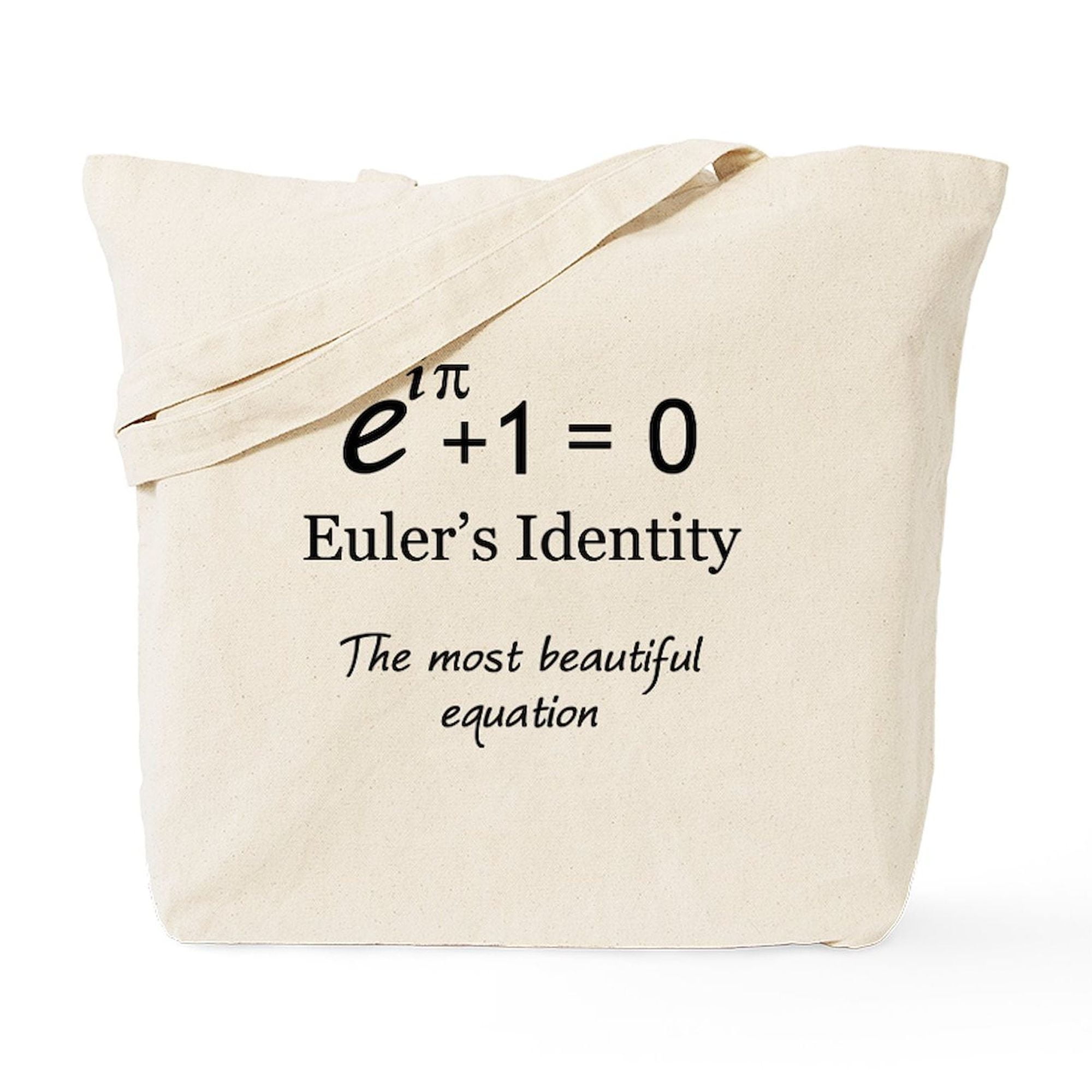 CafePress - Beautiful Eulers Identity Tote Bag - Unisex Canvas Tote Bag ...