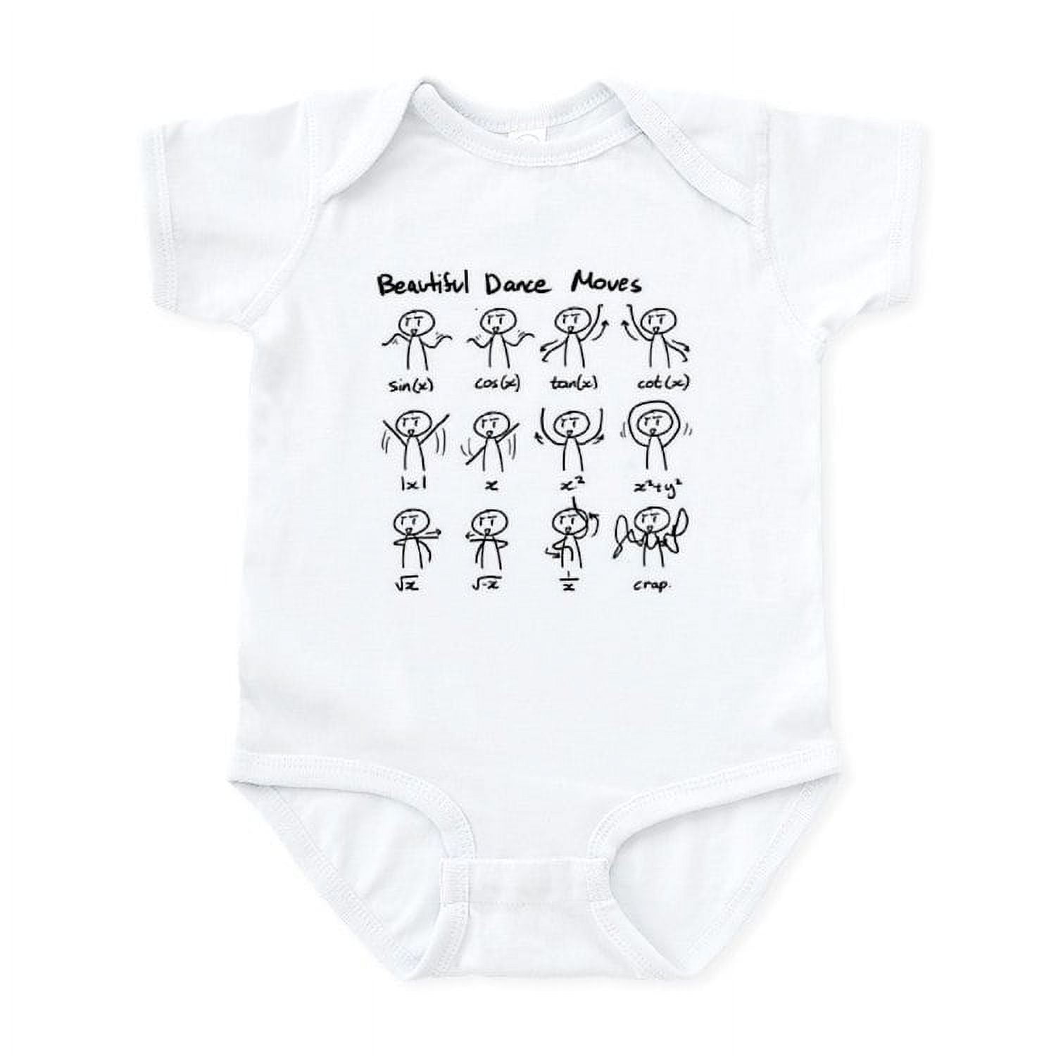 CafePress - Beautiful (Math) Dance Moves Body Suit - Baby Light ...