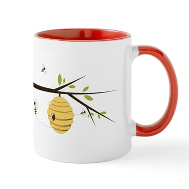 CafePress - Snoopy Dandelion Mug - 11 oz Ceramic Mug - Novelty Coffee ...