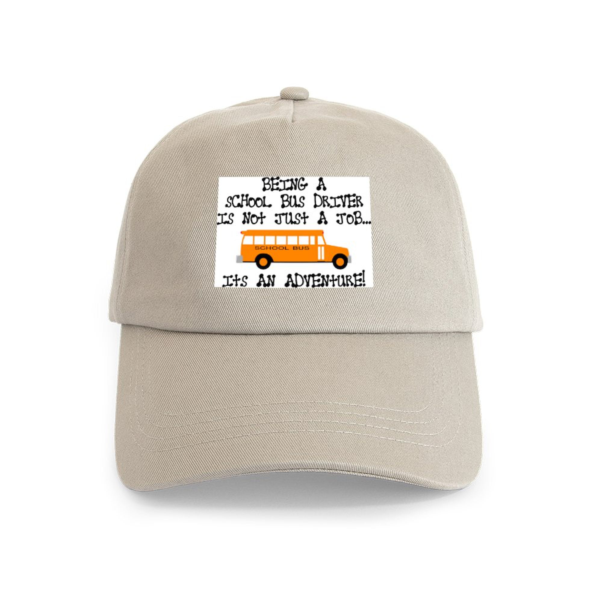 CafePress - Being A School Bus Driver... Cap - Adjustable 100% Brushed ...