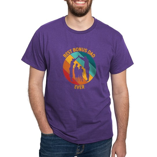 CafePress - Best Bonus Dad Ever Family Men's Value T Shirt - Men's ...