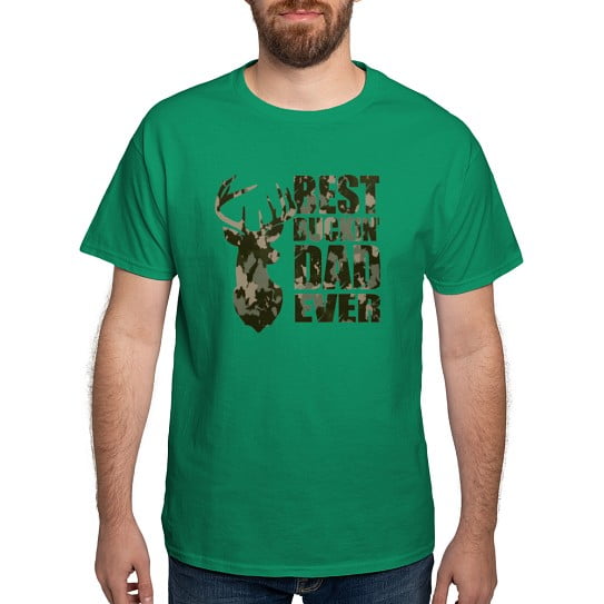 CafePress - Best Buckin' Dad Ever Camo Style (1) Men's Value T Shirt ...