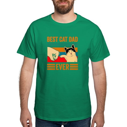 CafePress - Best Cat Dad Ever (5) Men's Value T Shirt - Men's Classic ...