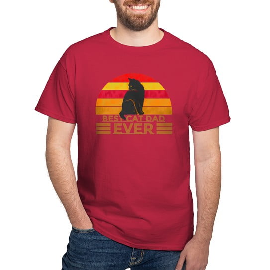 CafePress - Best Cat Dad Ever (7) Men's Value T Shirt - Men's Classic ...